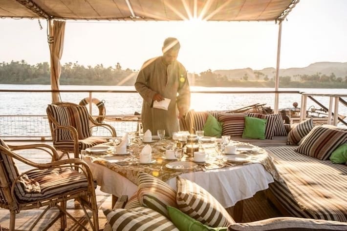 6 Day Nour El Nil Dahabiya Nile Cruise [Lifetime Memories Guaranteed]